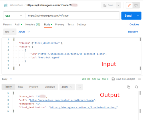 Retrieve URL Route Details | WhereGoes